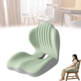 Ergonomic Memory Foam Seat Cushion, L-Shaped Ergonomic Seat Cushion for ...