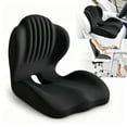 Ergonomic Memory Foam Seat Cushion, Seat Cushion with Integrated Lumbar ...