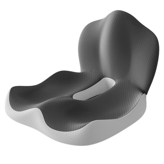 Enhanced Ergonomic Seat Cushion with Memory Foam for Chair Car and ...