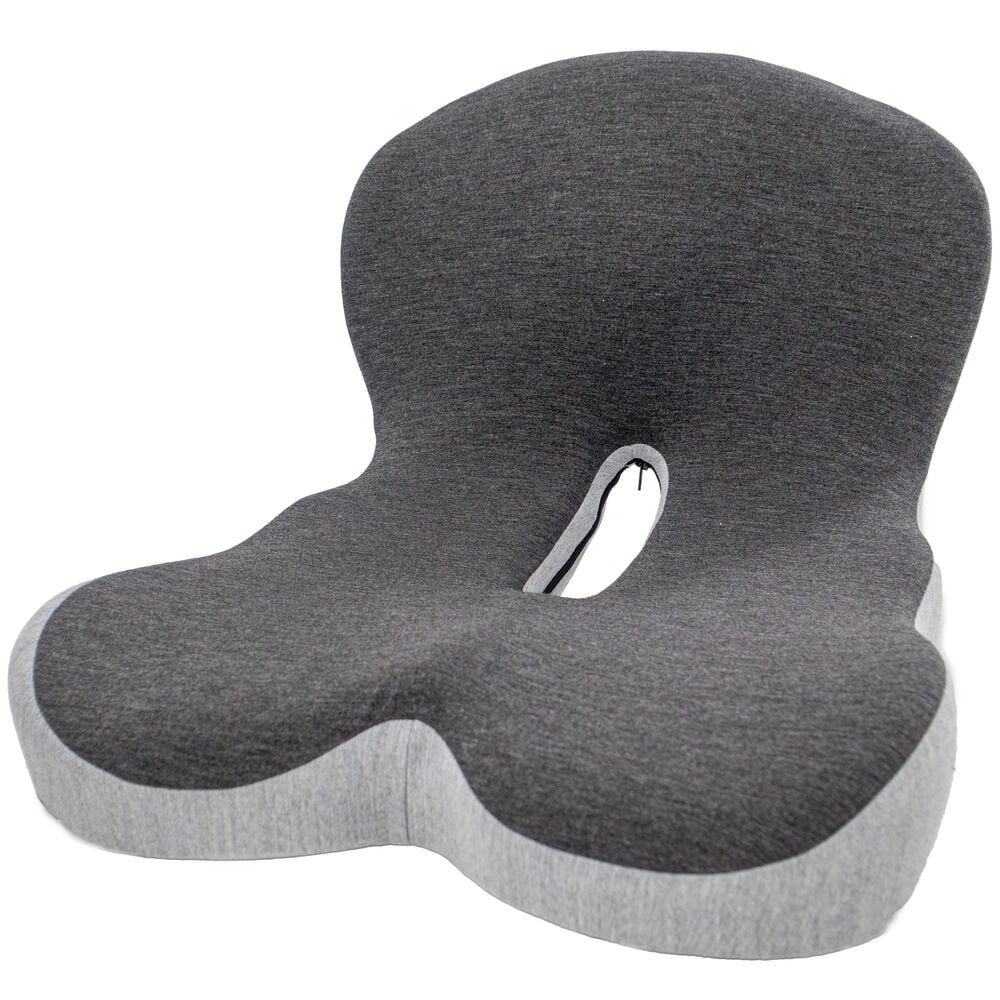 5 Star Super Deals Ergonomic Memory Foam Seat Cushion, Lumbar and Back Support, Pain Relief ...