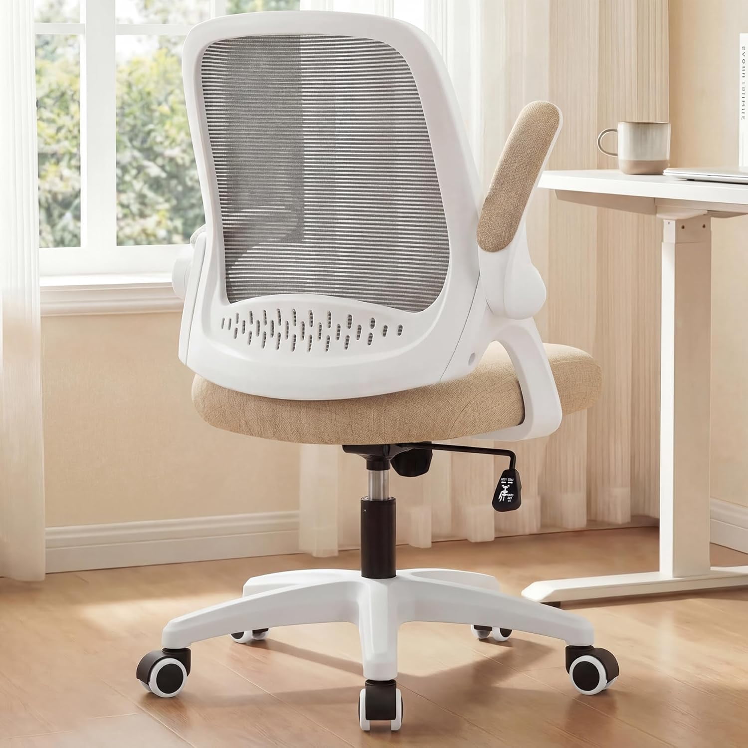 Ergonomic Mesh Computer Chair with Lumbar Support, Adjustable Height ...
