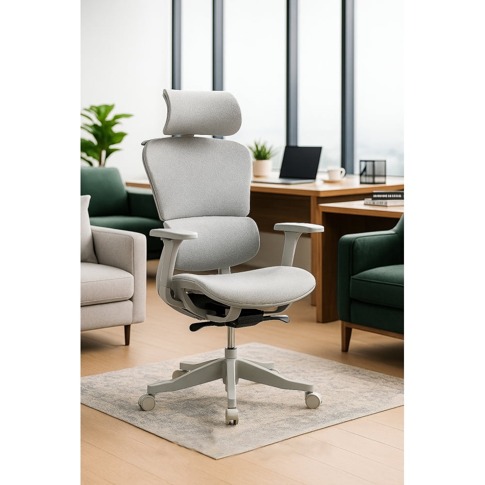 Ergonomic Mesh Office Chair with 3D Adjustable Armrest,Plastic Frame ...