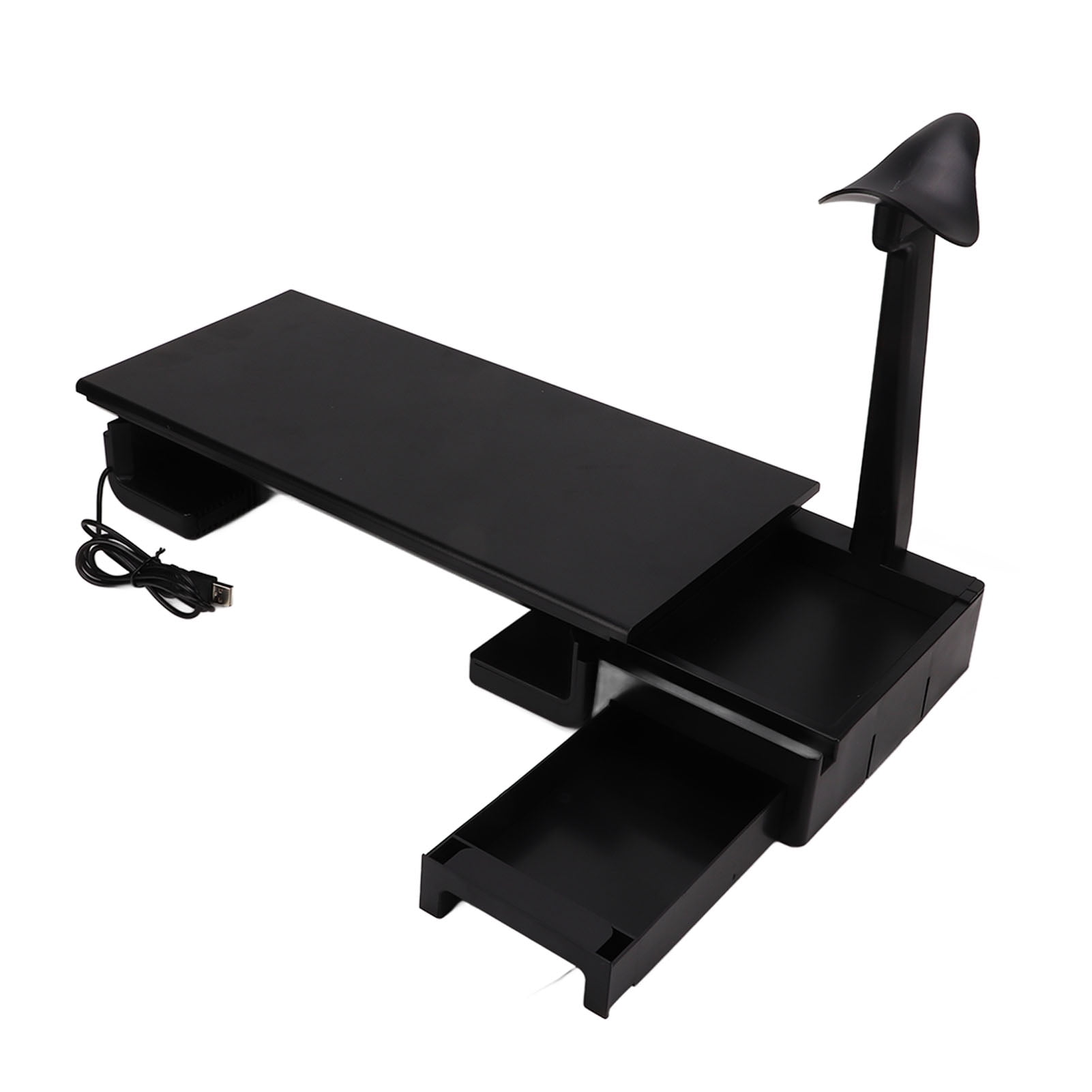 Ergonomic Monitor Stand Riser with USB Charging, Adjustable Height ...