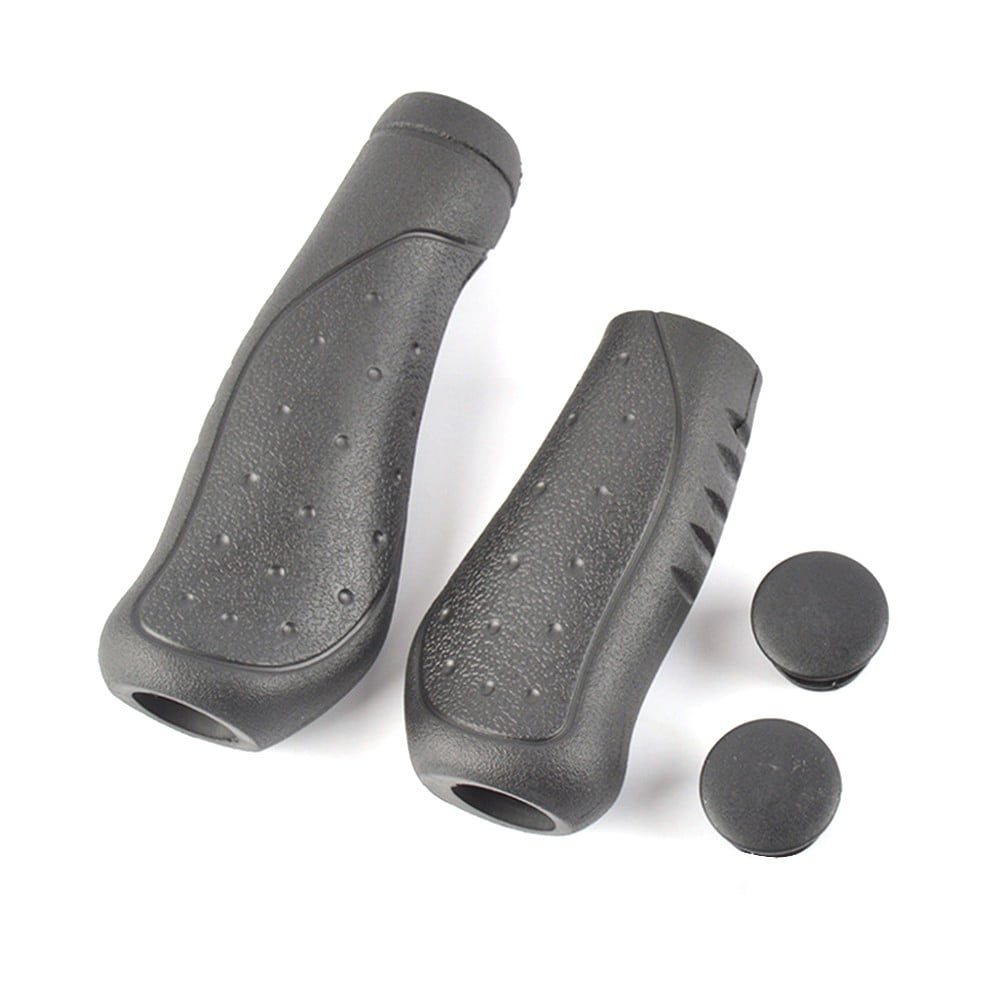 Ergonomic Mountain Bike Handlebar Grips for 22.2mm Bikes - Long/Short ...