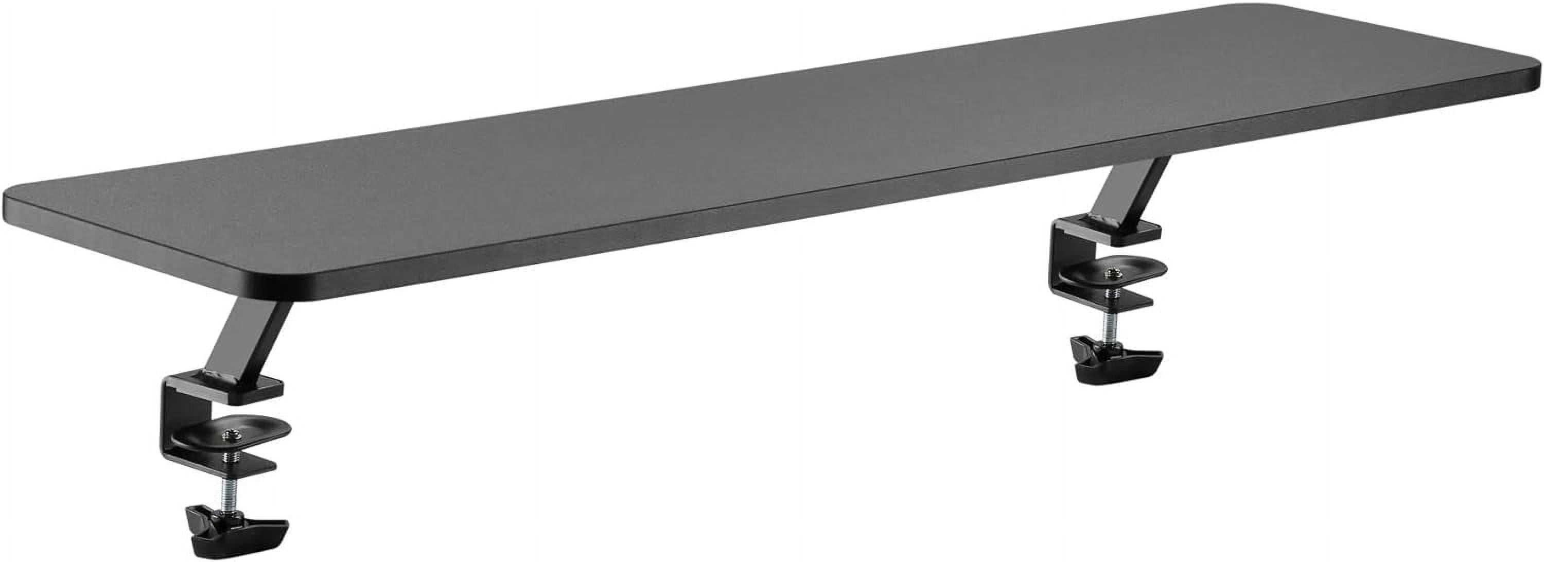 Ergonomic Mounted Computer Monitor Riser Stand, Floating Desk Shelf ...