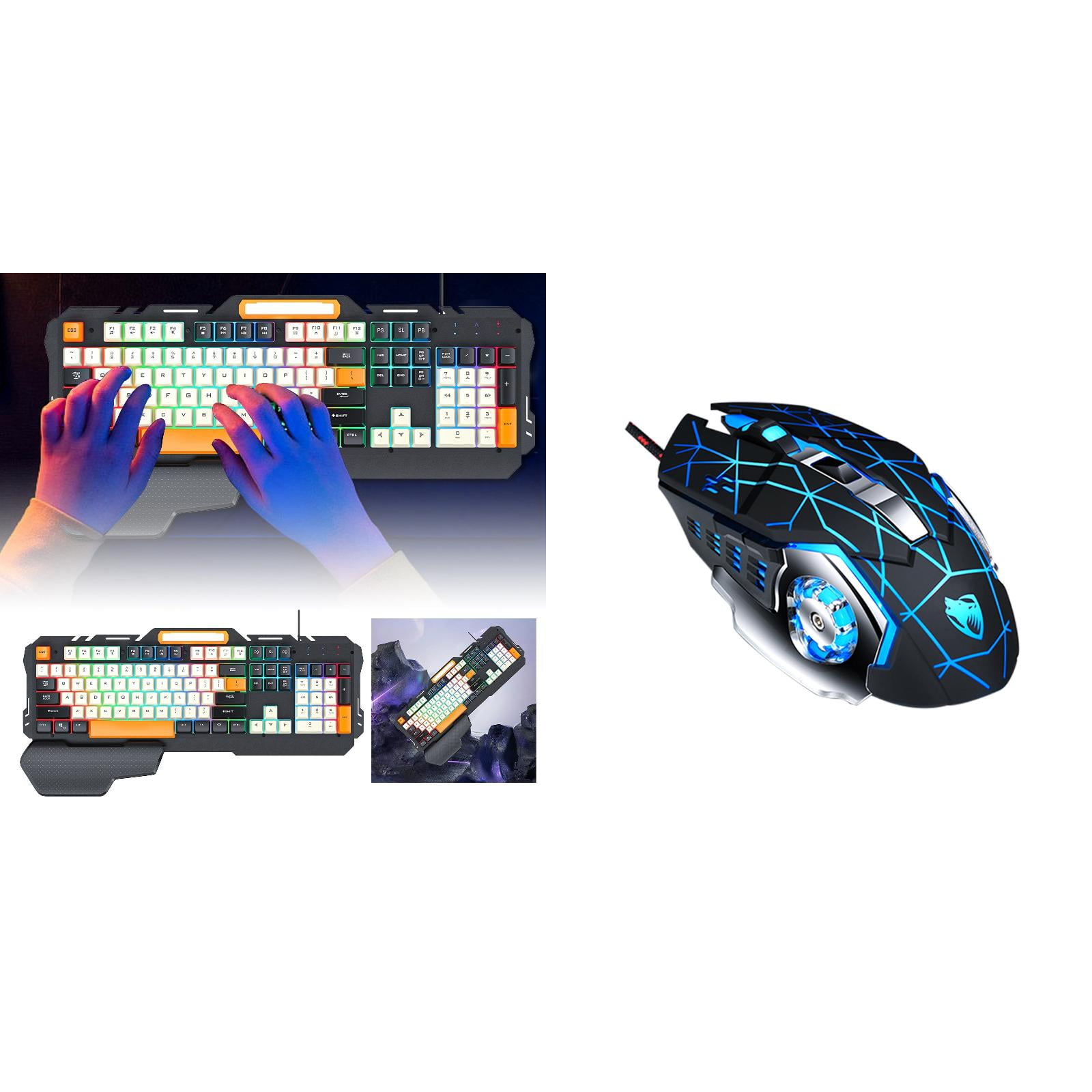 Ergonomic Mouse And Keyboard Hybrid Switches For Windows Pc Gamers ...