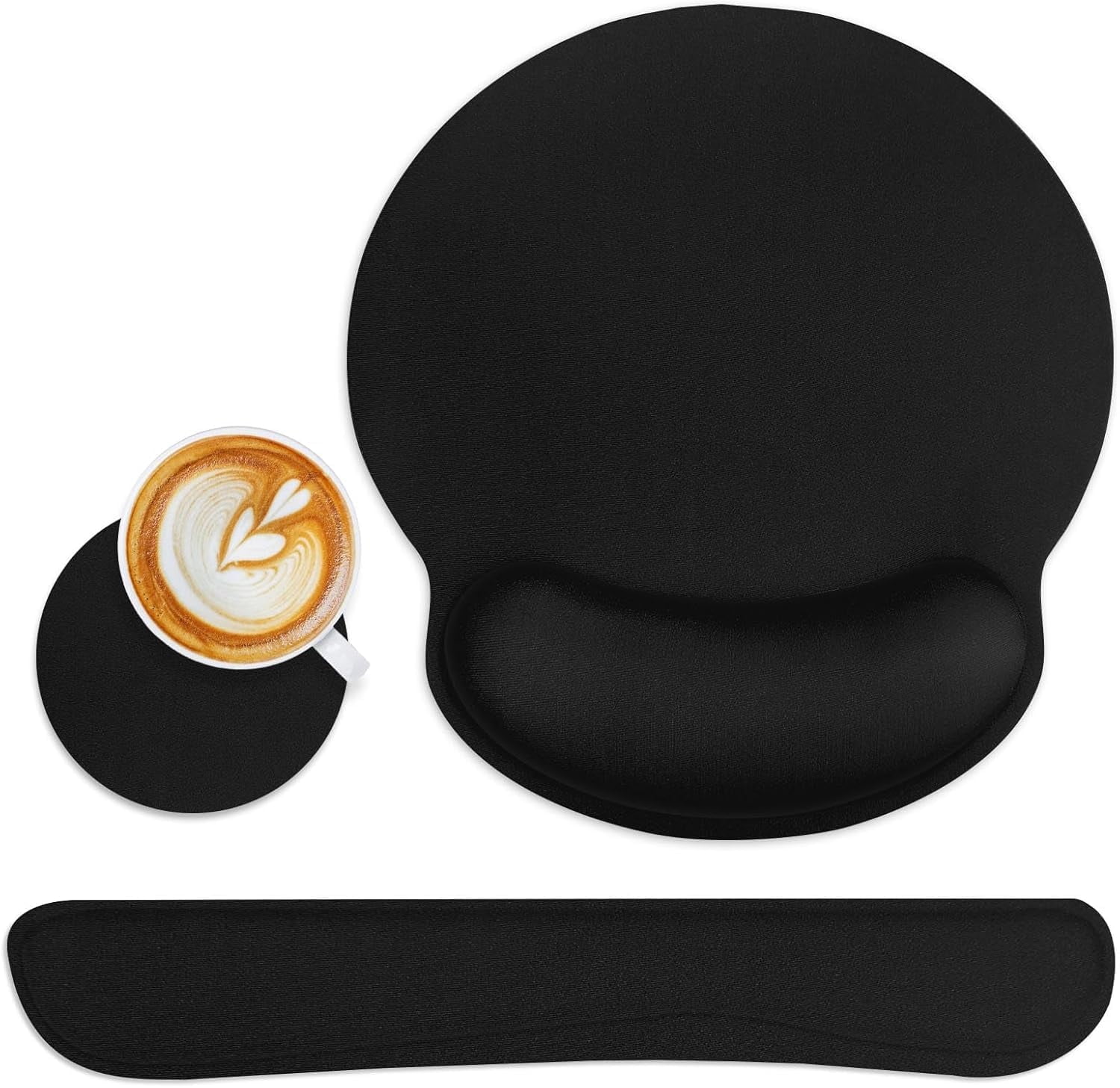 Ergonomic Mouse Pad with Wrist Rest, Comfortable Keyboard Wrist Rest ...