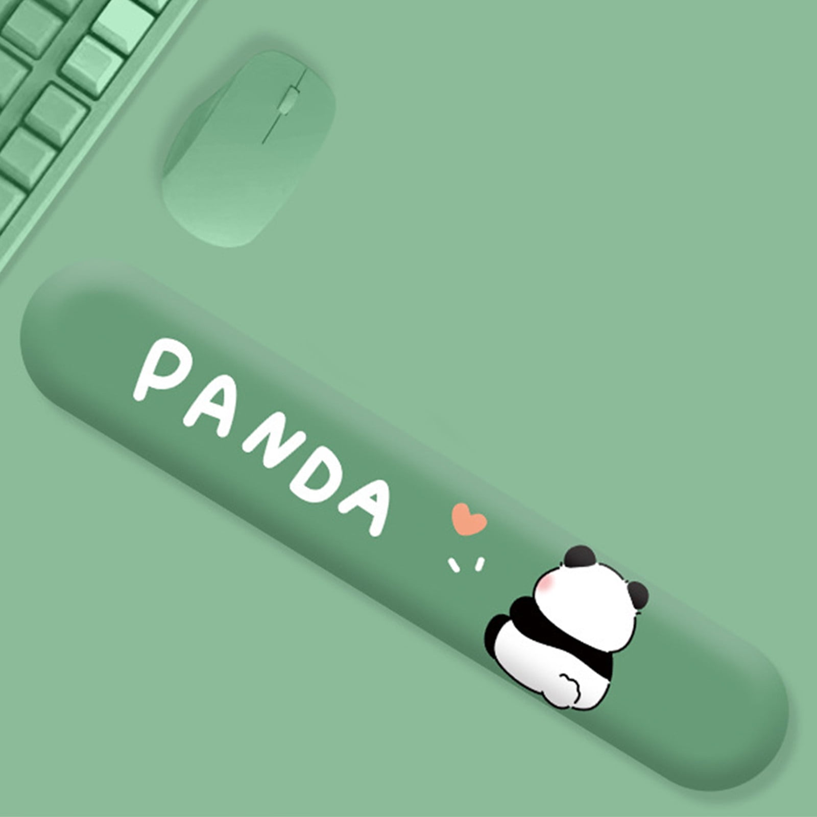 Ergonomic Mouse Pad with Wrist Rest Support,Cute Panda Mouse Pad,3D Gel ...