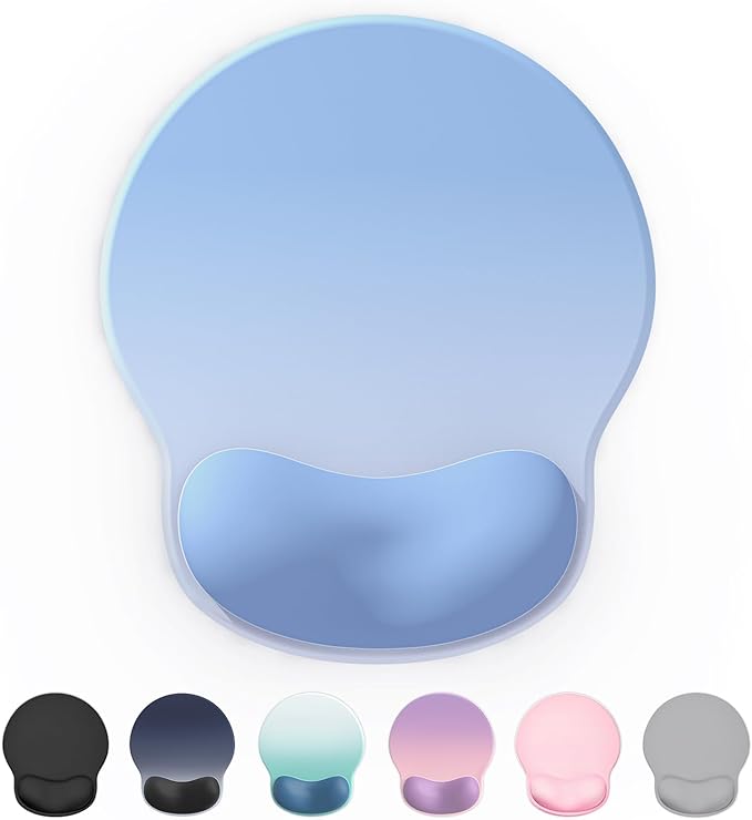 Ergonomic Mouse Pad Wrist Support, Comfortable Mouse Pad Wrist Rest ...