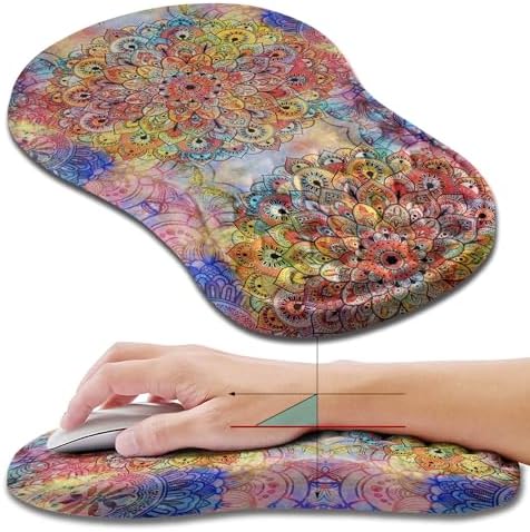 Ergonomic Mouse Pad Wrist Support, Wrist Rest Mousepad for Carpal ...