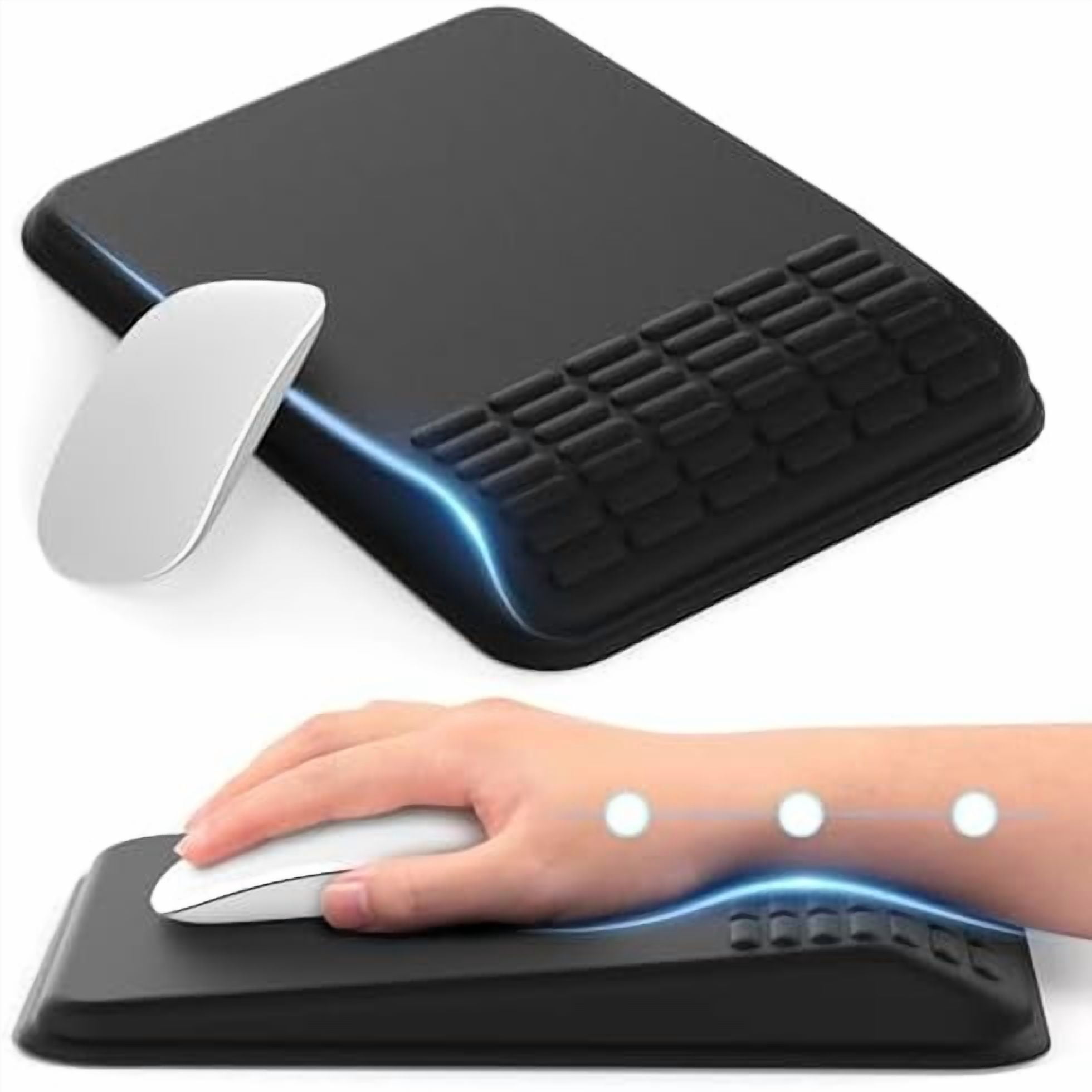 Ergonomic Mouse Pad with Wrist Support, Wrist Rest Mousepad for Carpal ...