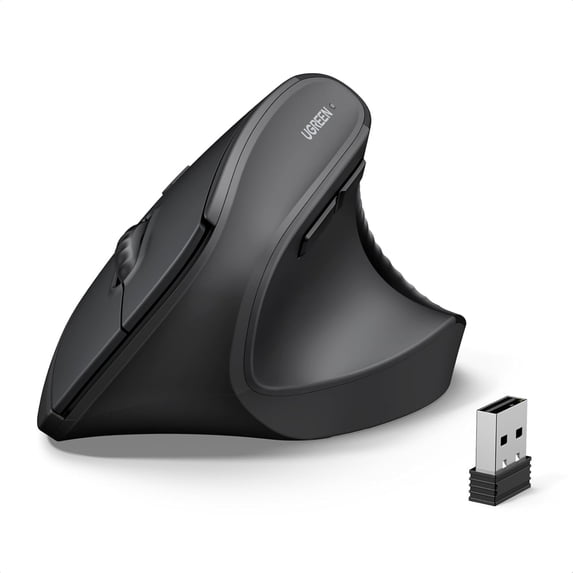 Ergonomic Mouse, Wireless Bluetooth Vertical Mouse, Dual-Mode (BT 5.4 ...
