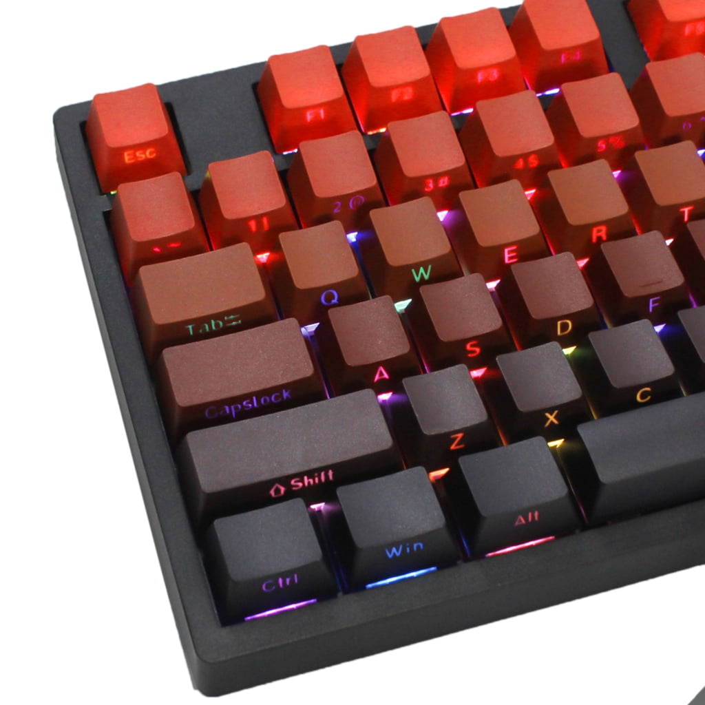 Ergonomic OEM Height Gradients Keycaps Set for Improved Typing Comfort ...