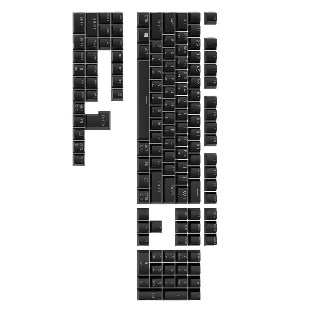 Ergonomic OEM Profile Keycaps Korean Keycap for 64/68/75/87/98/104/108 ...