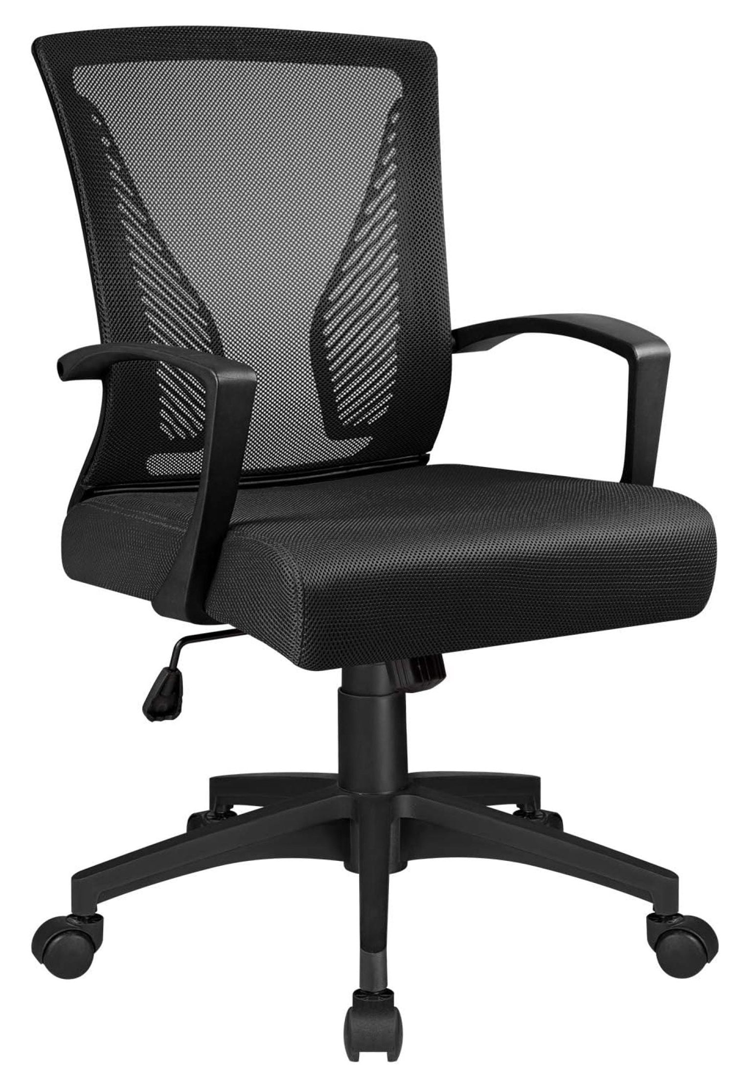 Ergonomic Office Back Mesh Chair Swivel Desk Chair Lumbar Support ...