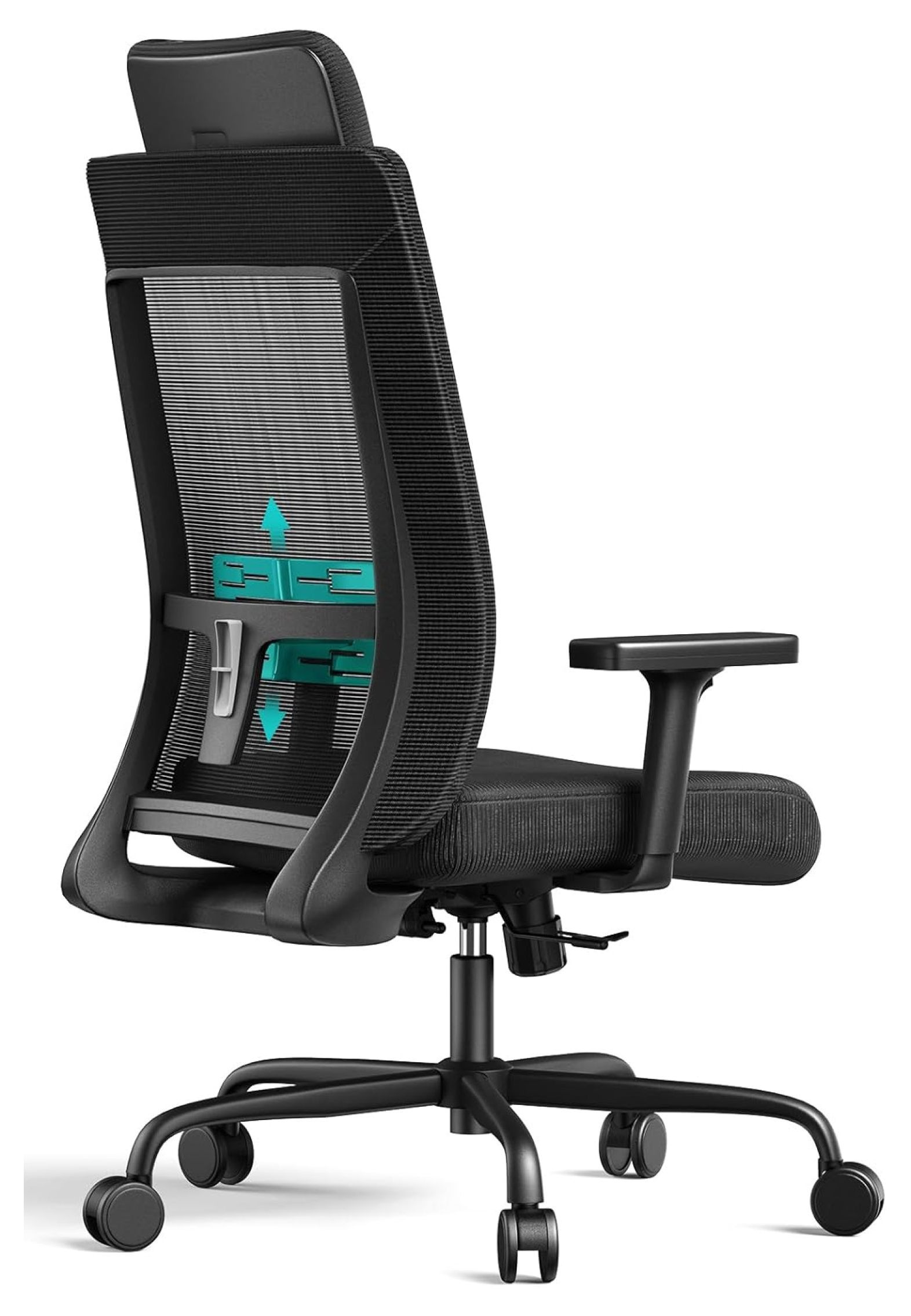 Ergonomic Office Chair 350LBS Capacity - 90-135° Any Angle Tilt Lock ...