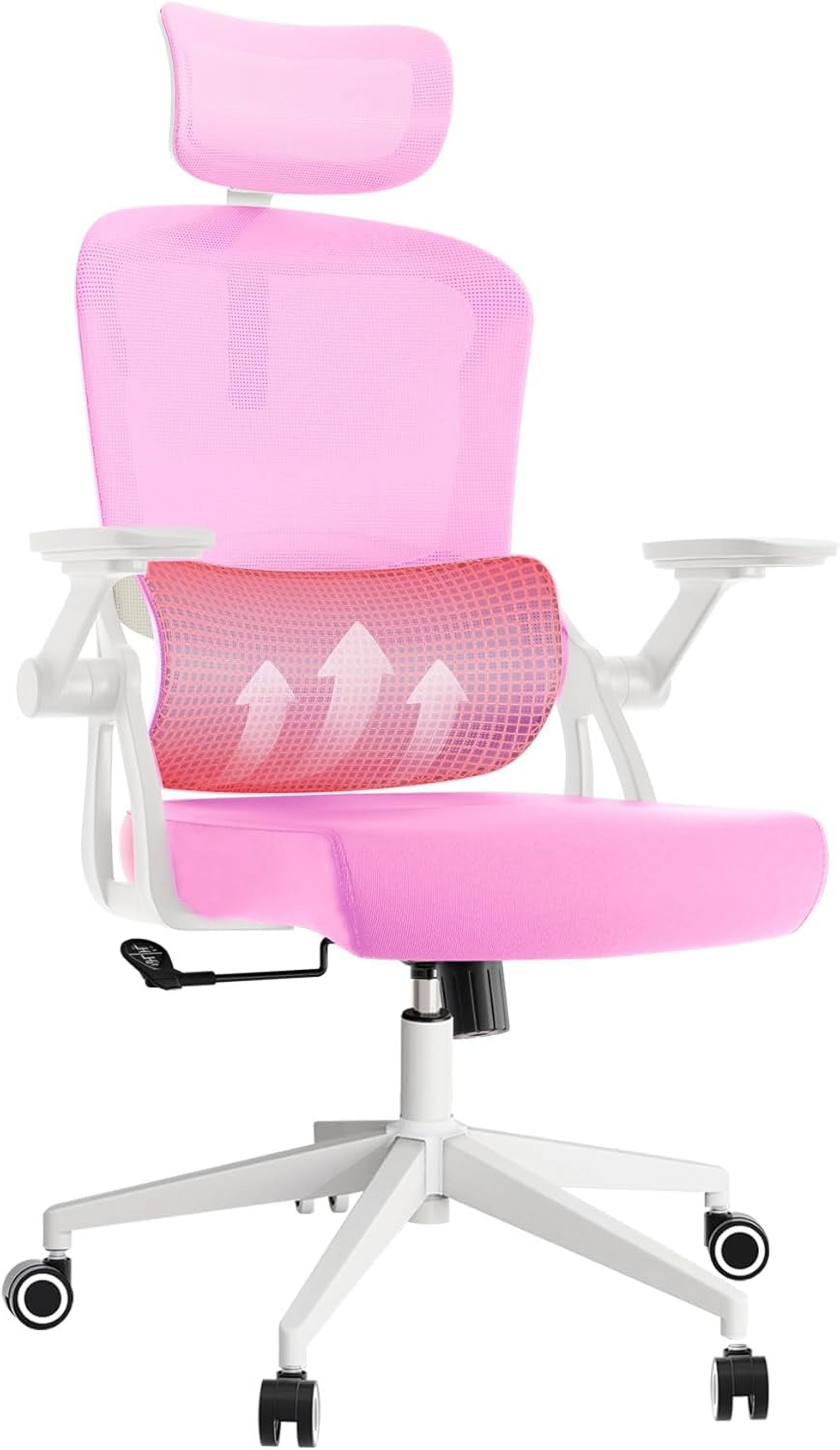 Ergonomic Office Chair - 400LB Comfy Desk Chairs with Headrest and ...