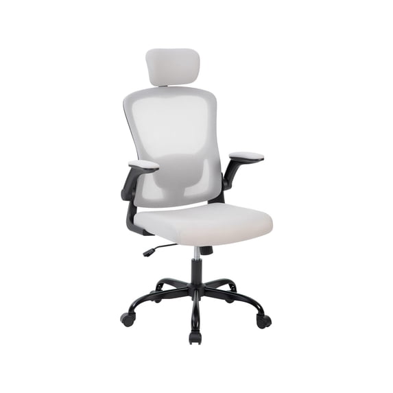 Ergonomic Office Chair (Black Frame&Gray Mesh), Swivel Rolling Computer ...