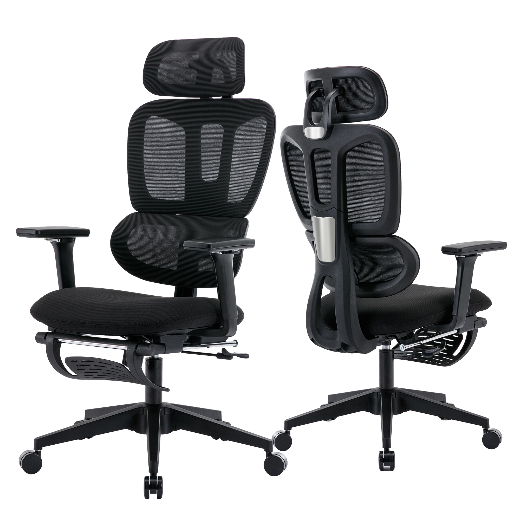 HON Ignition 2.0 Mid-Back Adjustable Lumbar Work Chair - Fog Mesh ...