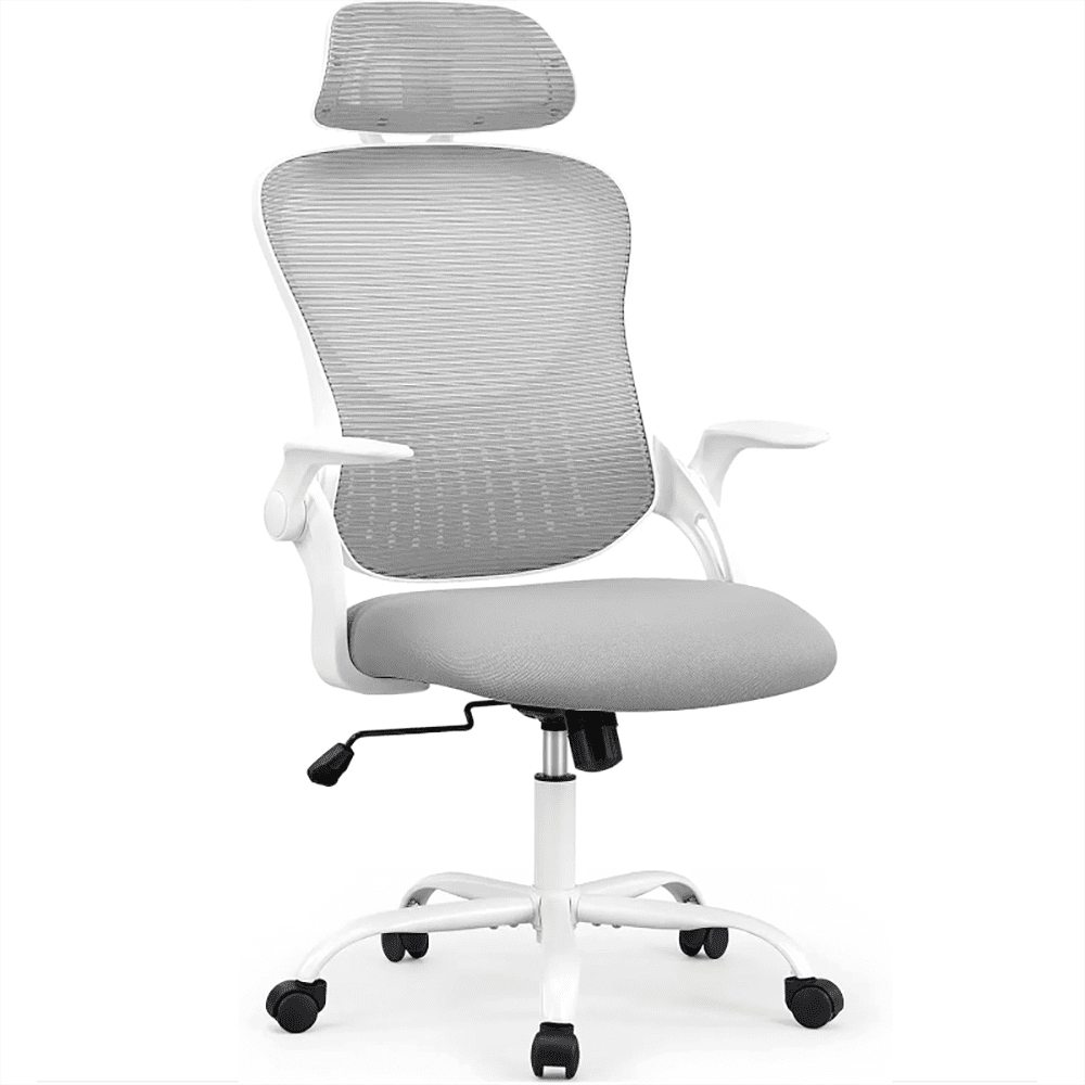 Ergonomic Office Chair, High-Back Mesh Computer Desk Chair with Wheels ...
