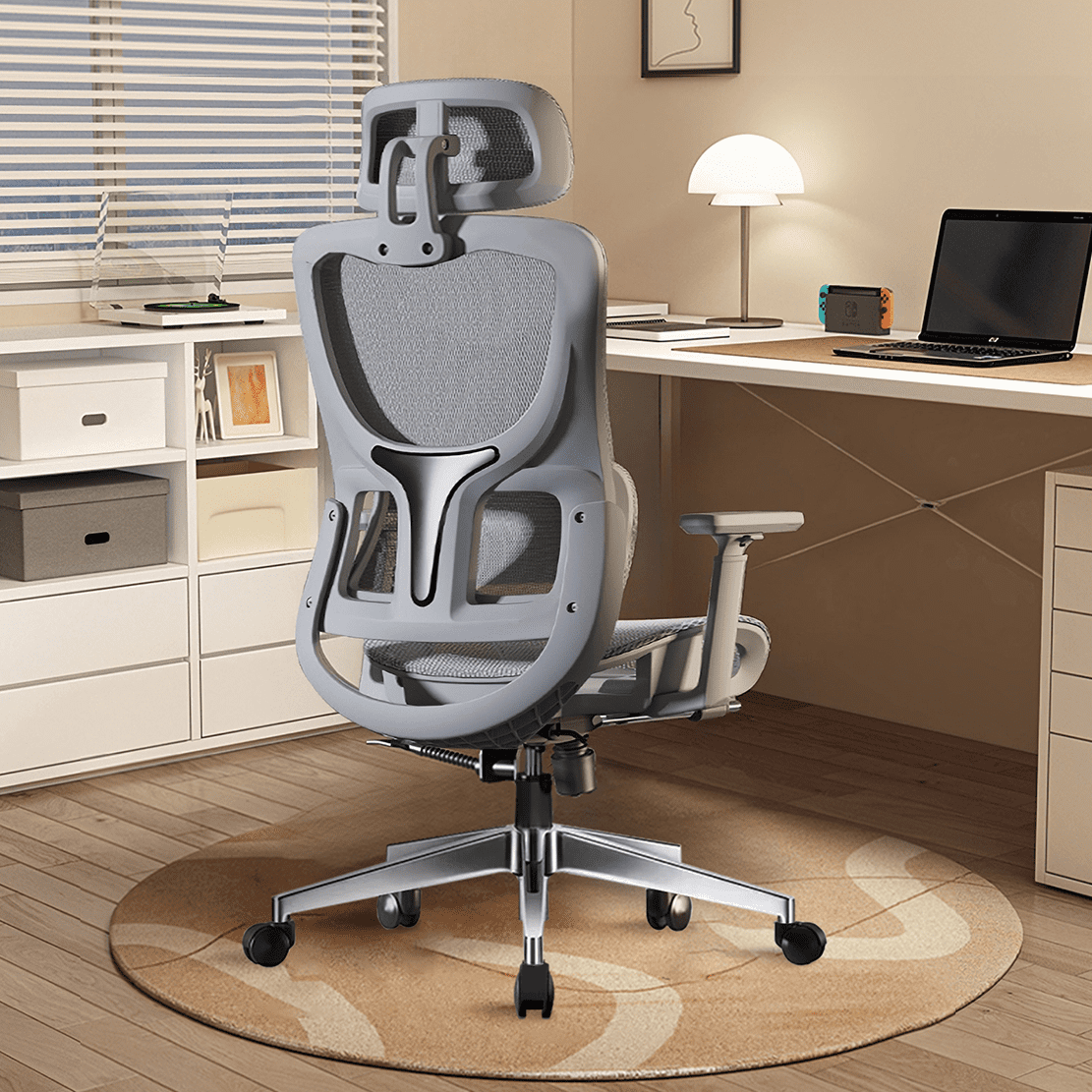 Ergonomic Office Chair,High Back Mesh Desk Chair with 4D Armreat ...