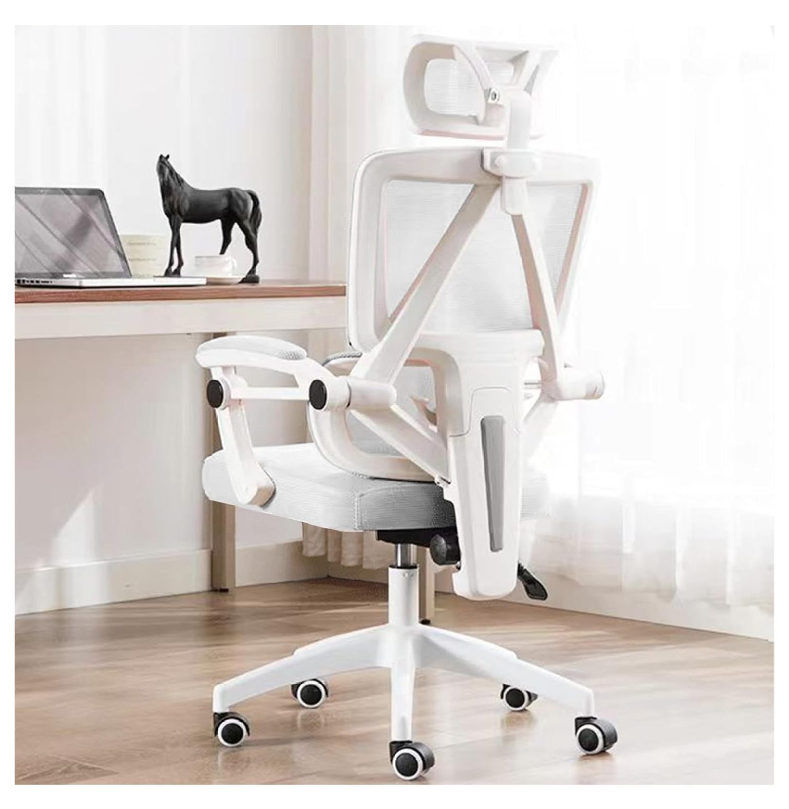 Ergonomic Office Chair High Back Mesh Desk Chair with Lumbar Support ...