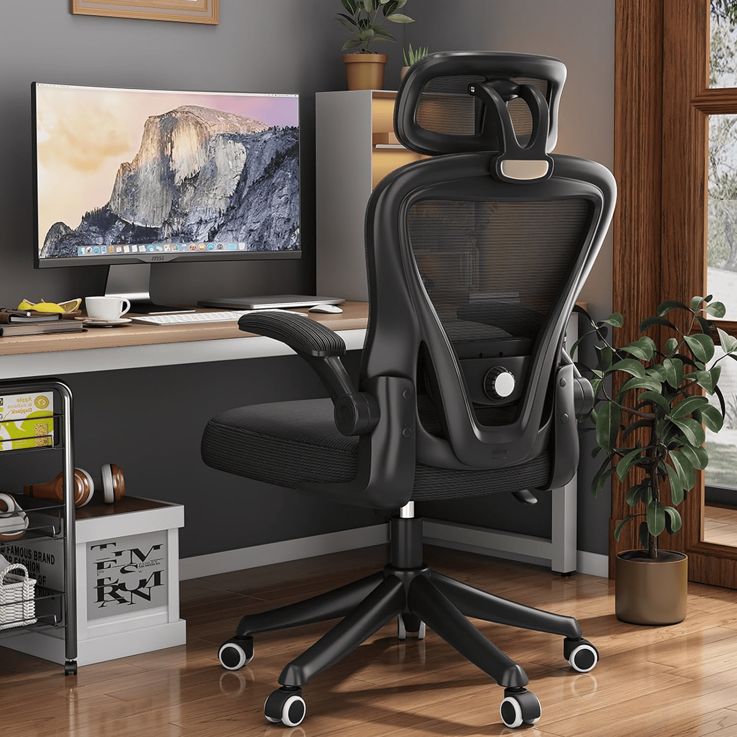 Ergonomic Office Chair M903 High Back Computer Desk Chair with Wheels ...