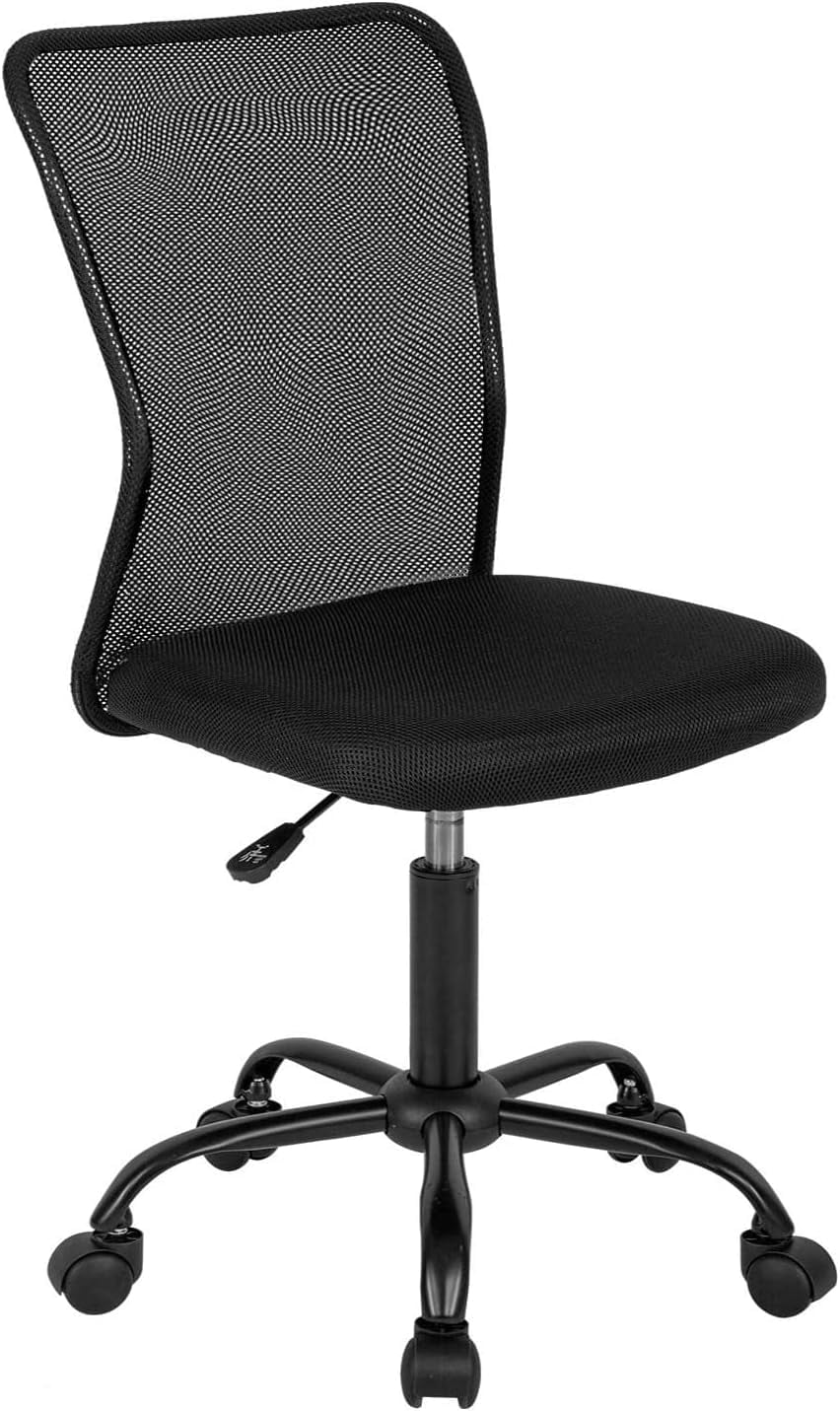 Ergonomic Office Chair - Mid Back Computer Chair With Height Adjustable ...