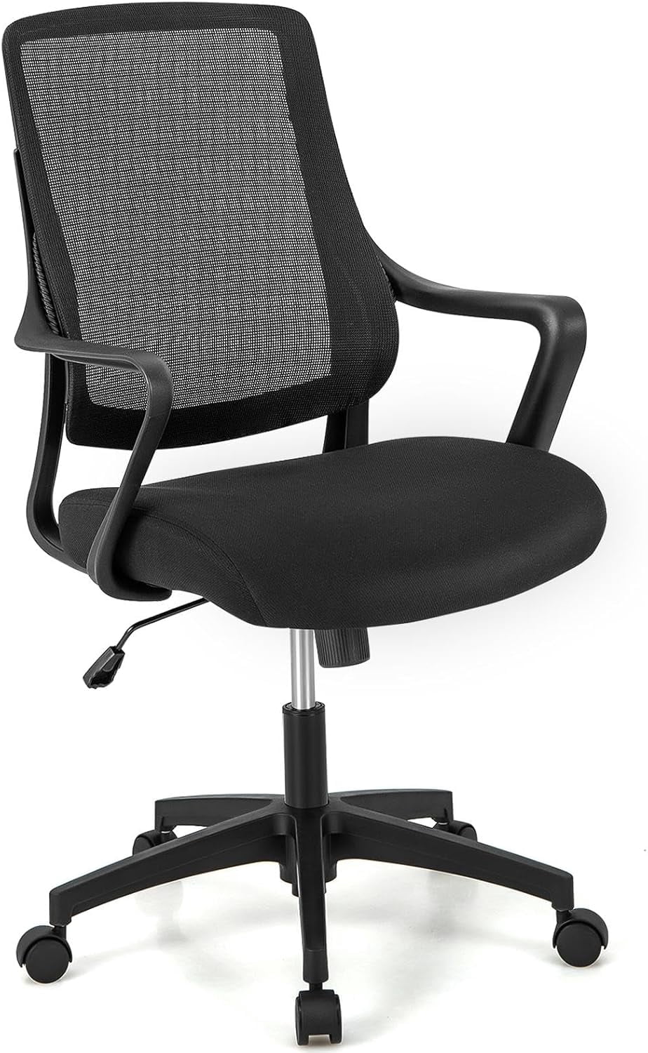 Ergonomic Office Swivel Chair, Black - Walmart.com