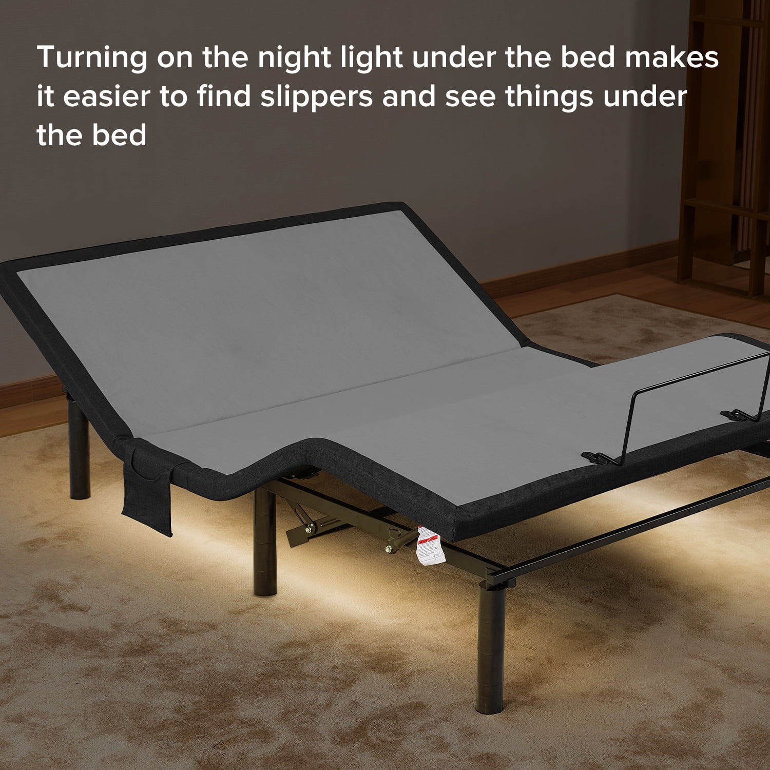 Ergonomic Queen - Size Adjustable Bed with Zero - Gravity Base for ...