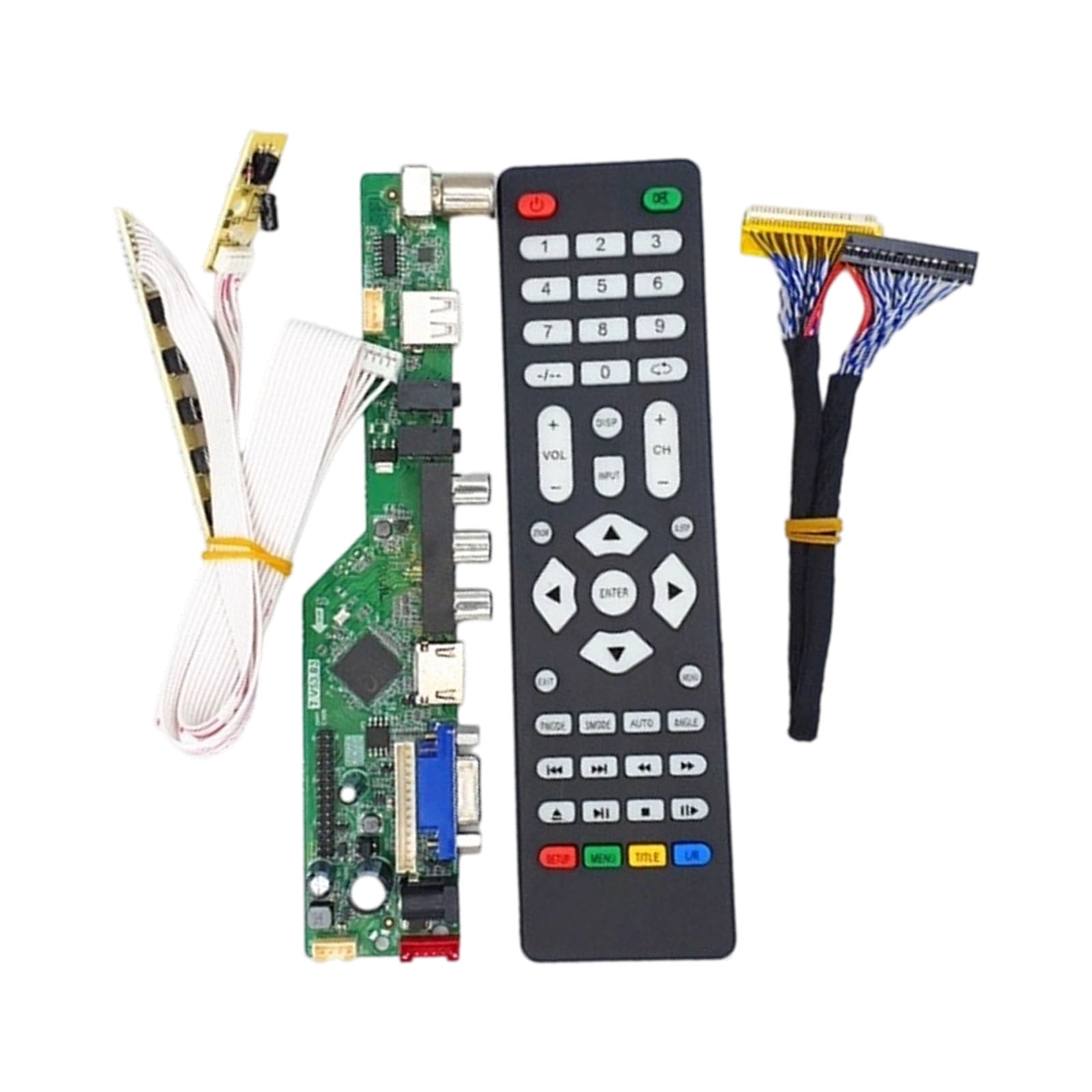 Ergonomic Remote Button Set, Easy-Mount Mainboard Repair Parts with ...