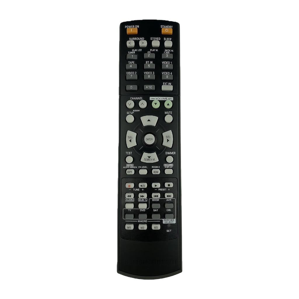 Ergonomic Remote Control for PRC124 AVs Surround Receiver Comfortable ...
