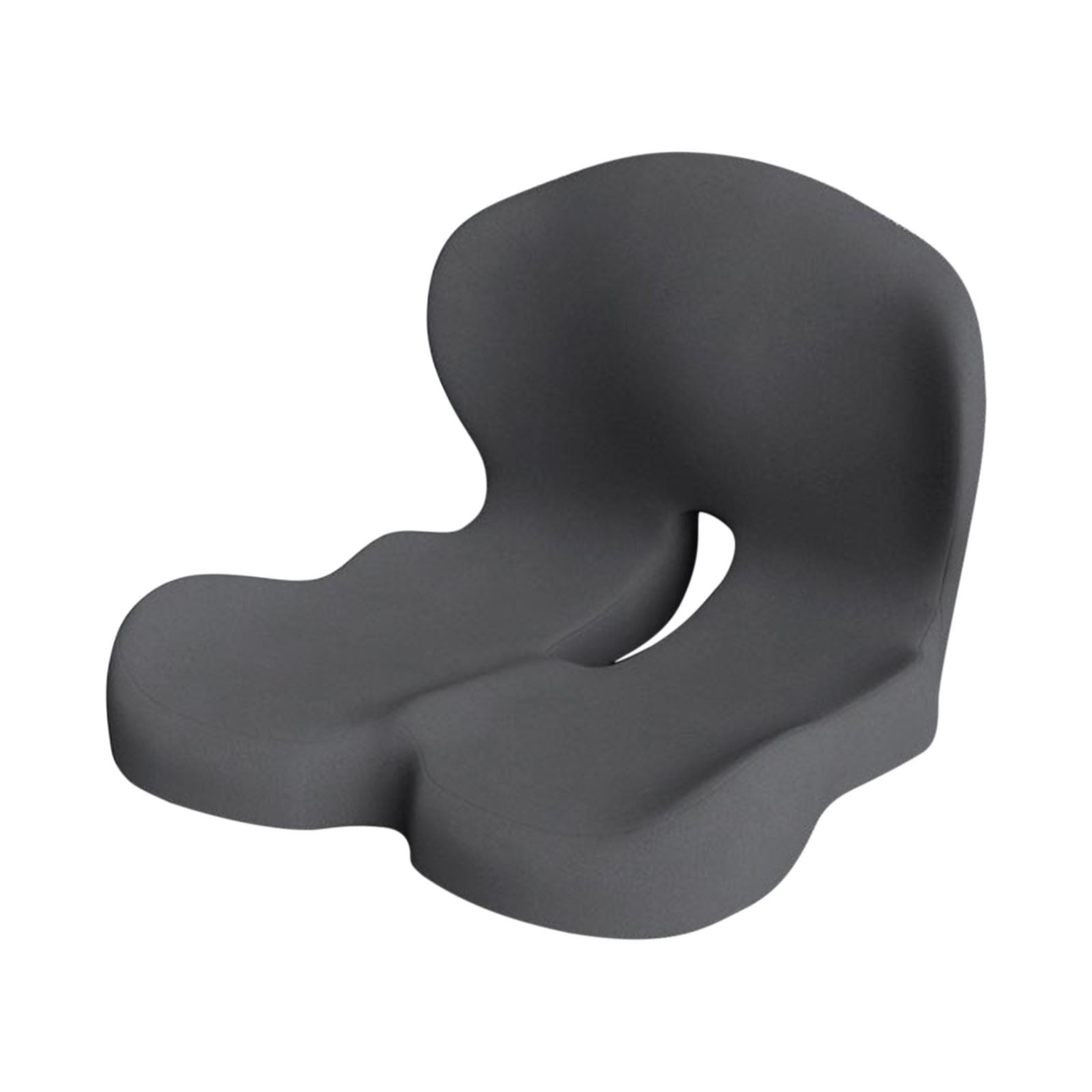 Ergonomic Seat Cushion with Backrest - Memory Foam Support for Office ...