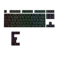Ergonomic Side Printed Keyboards Keycaps PBT Heat Sublimated Contouring ...