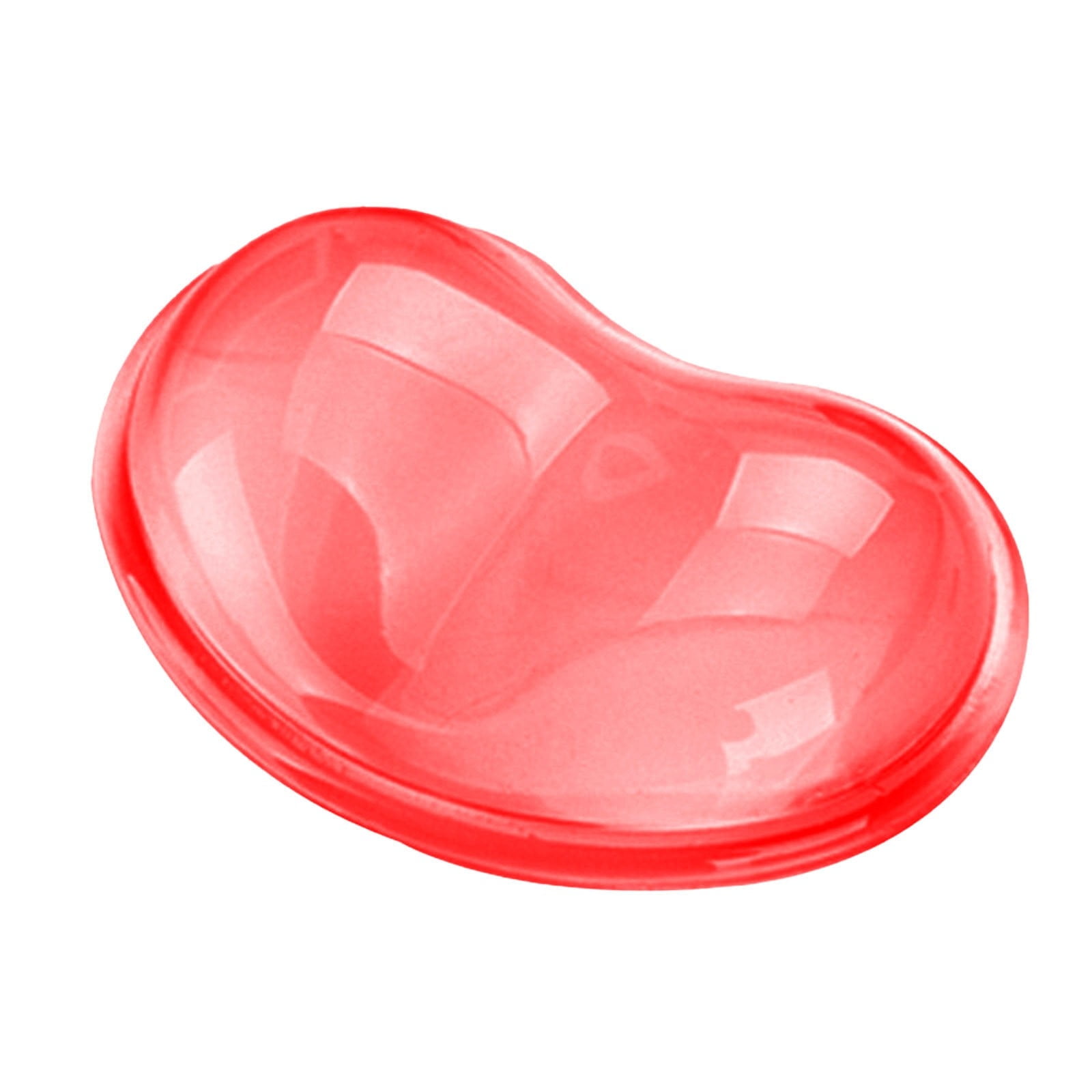 Ergonomic Silicone Gel Wrist Rest Heart Shaped Translucent Pad for ...