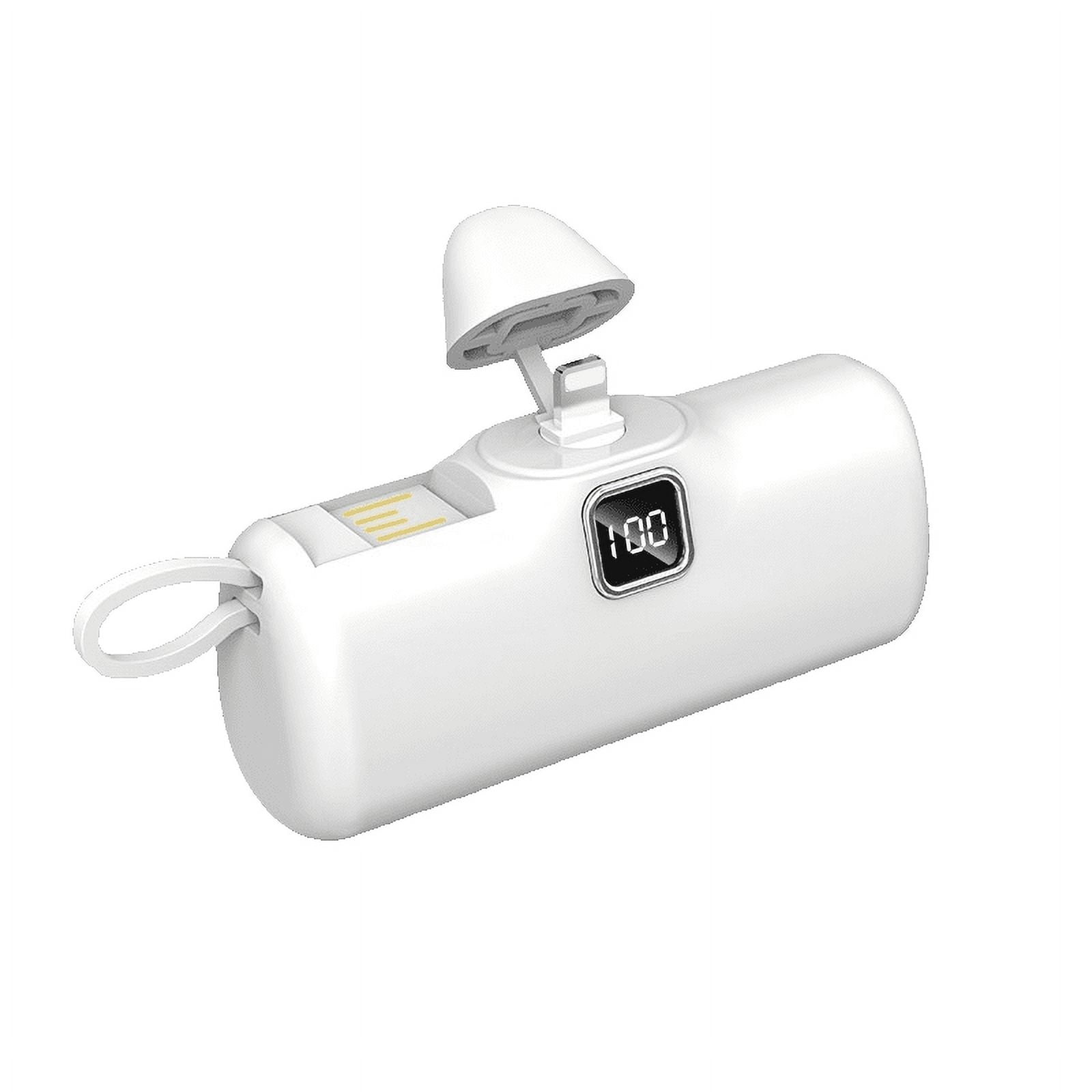 Ergonomic Snap-In Portable Battery Phone Charger Compatible with iPhone ...