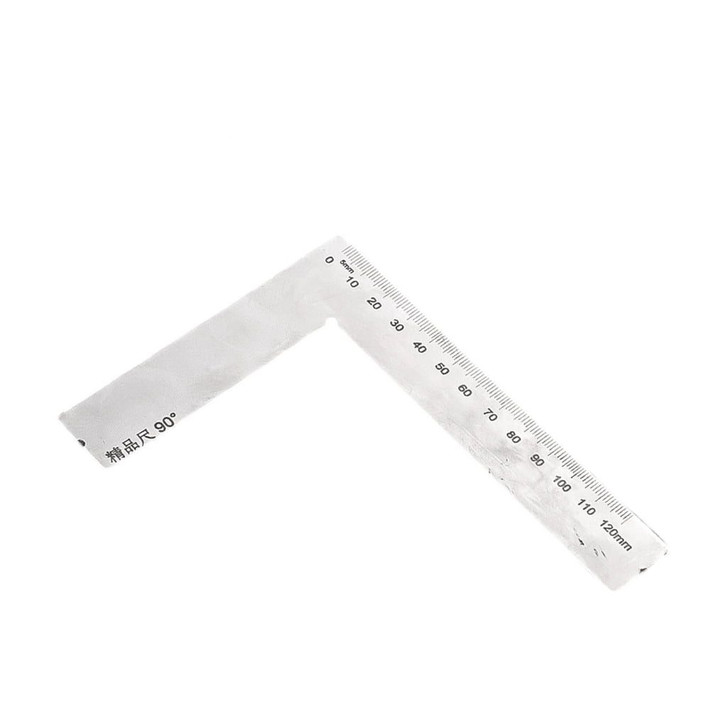 Ergonomic Stainless Angled Finders Ruler Measurement Tool 45° 90 ...