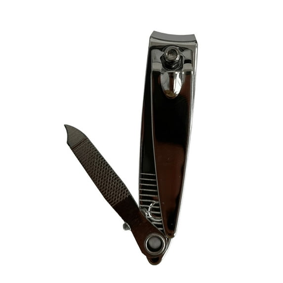 Ergonomic Stainless Steel Nail Clipper with Slide Out Nail Cleaner and ...