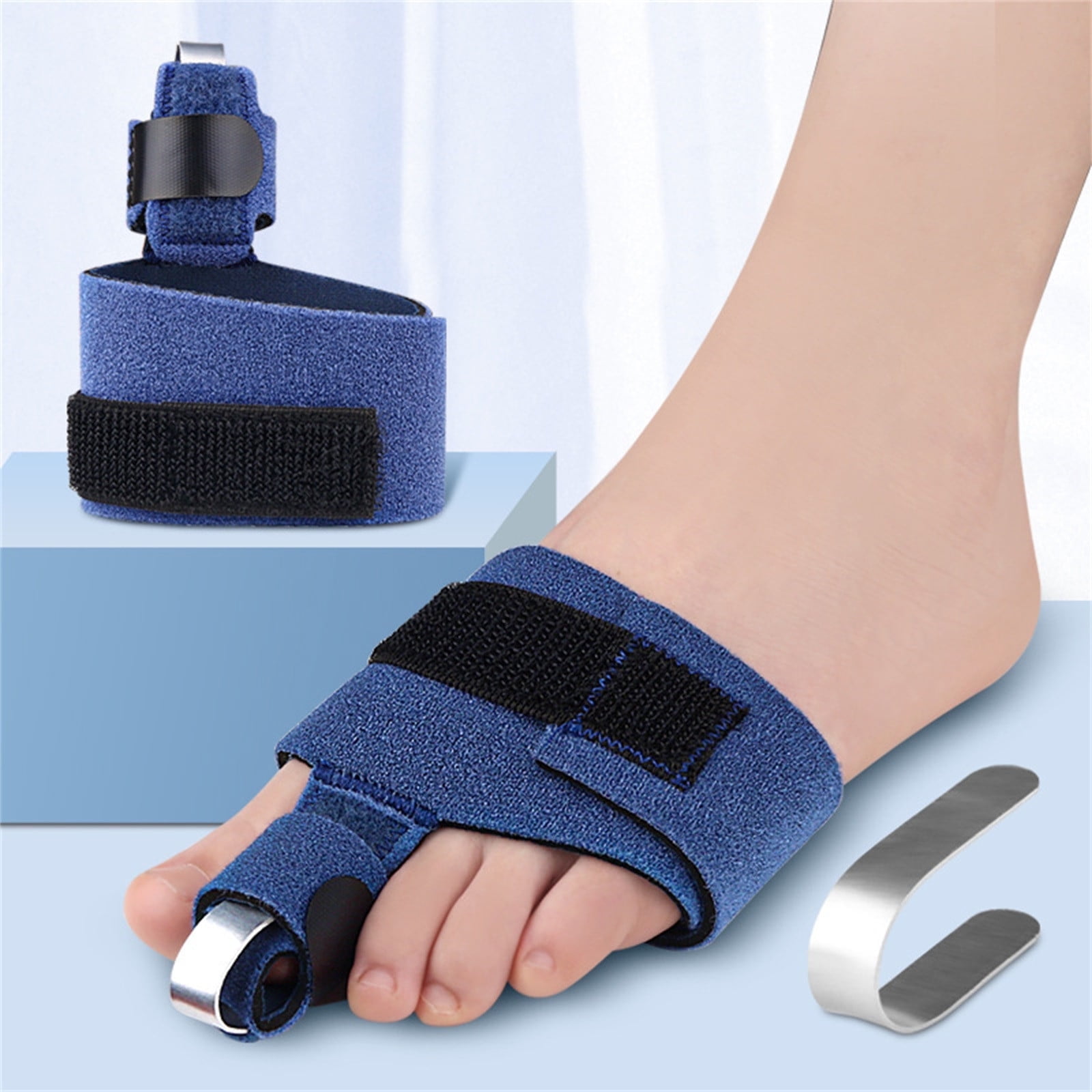 Ergonomic Toe Straightener Corrector Brace with Aluminum Support ...