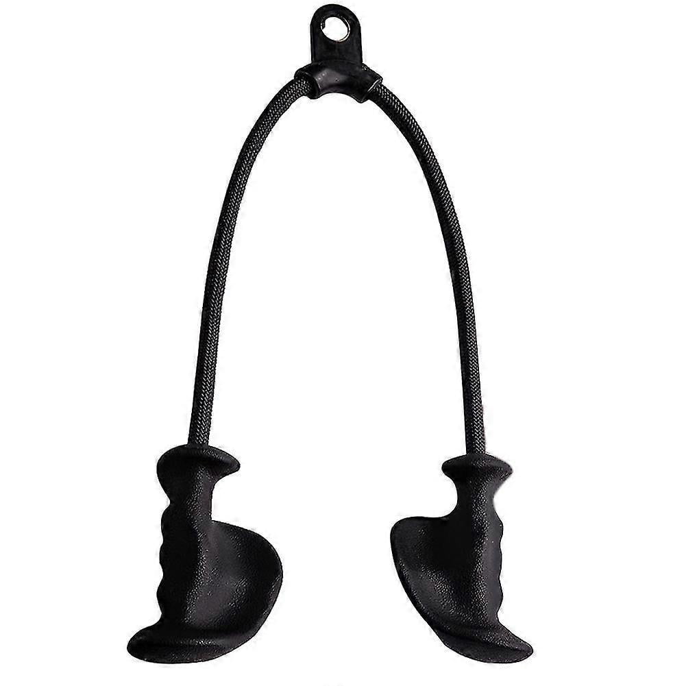 Ergonomic Triceps Rope Pull Down With Anti-slippery Natural Rubber Grip ...