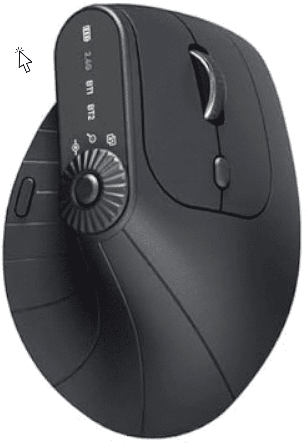 Ergonomic Triple-Connect Wireless Mouse,Wireless Ergonomic Vertical ...
