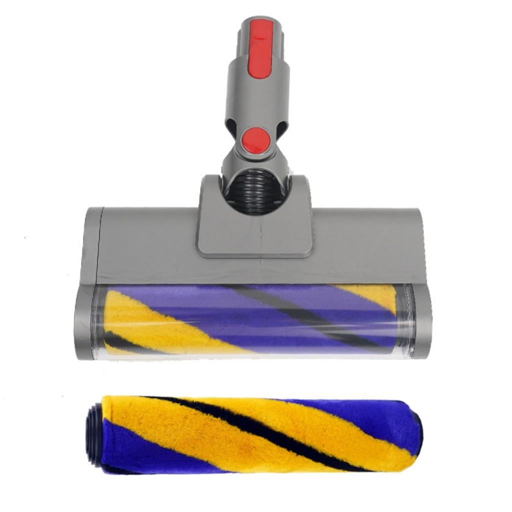 Ergonomic Vacuum Attachment Plastic Brush Head Dust Revealing Light All ...