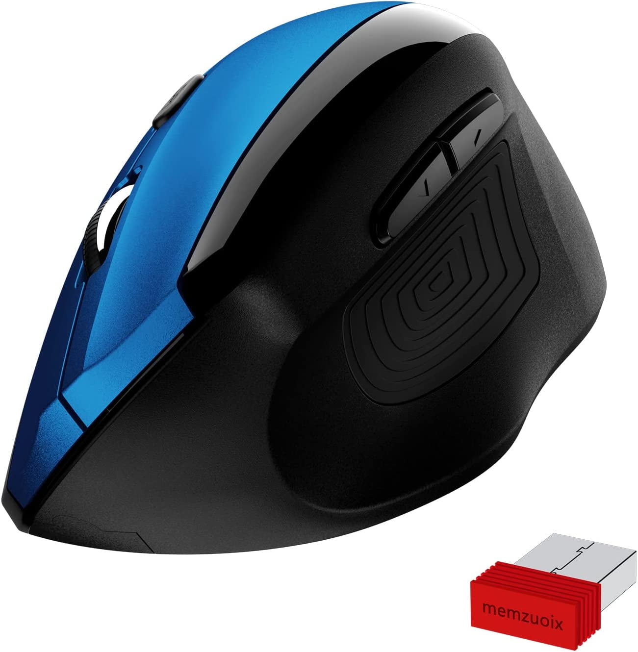 Ergonomic Vertical Mouse, 2.4 GHz Wireless Mouse with Nano Receiver and ...