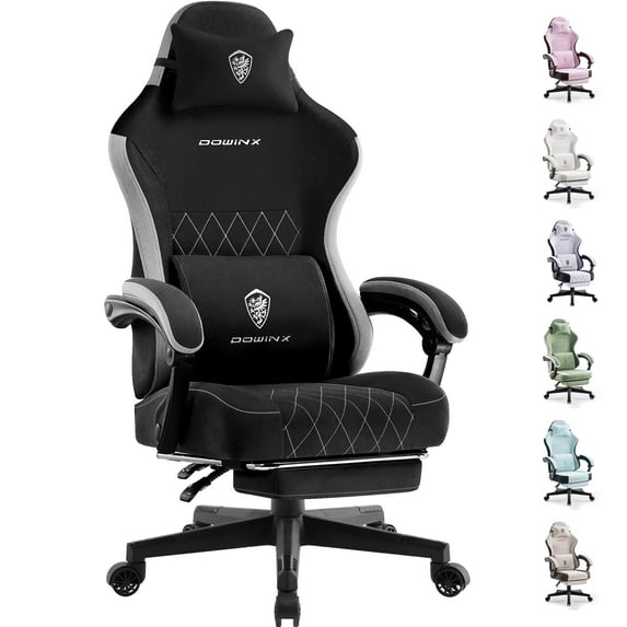 Ergonomic Video Game Chair with Breathable Mesh Fabric, Pocket Spring ...