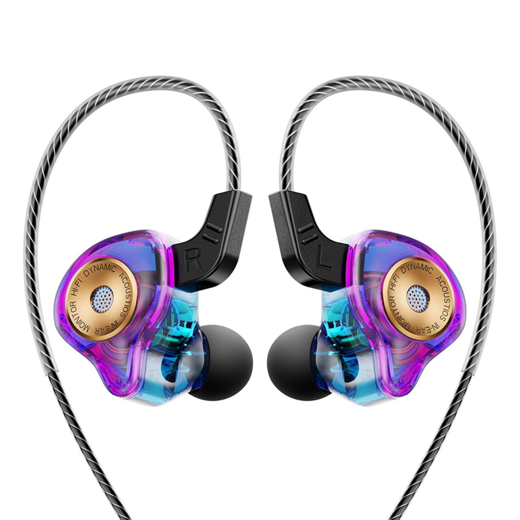Ergonomic Wire Dynamic Driver Earbuds In Ear Headphones With Microphone ...
