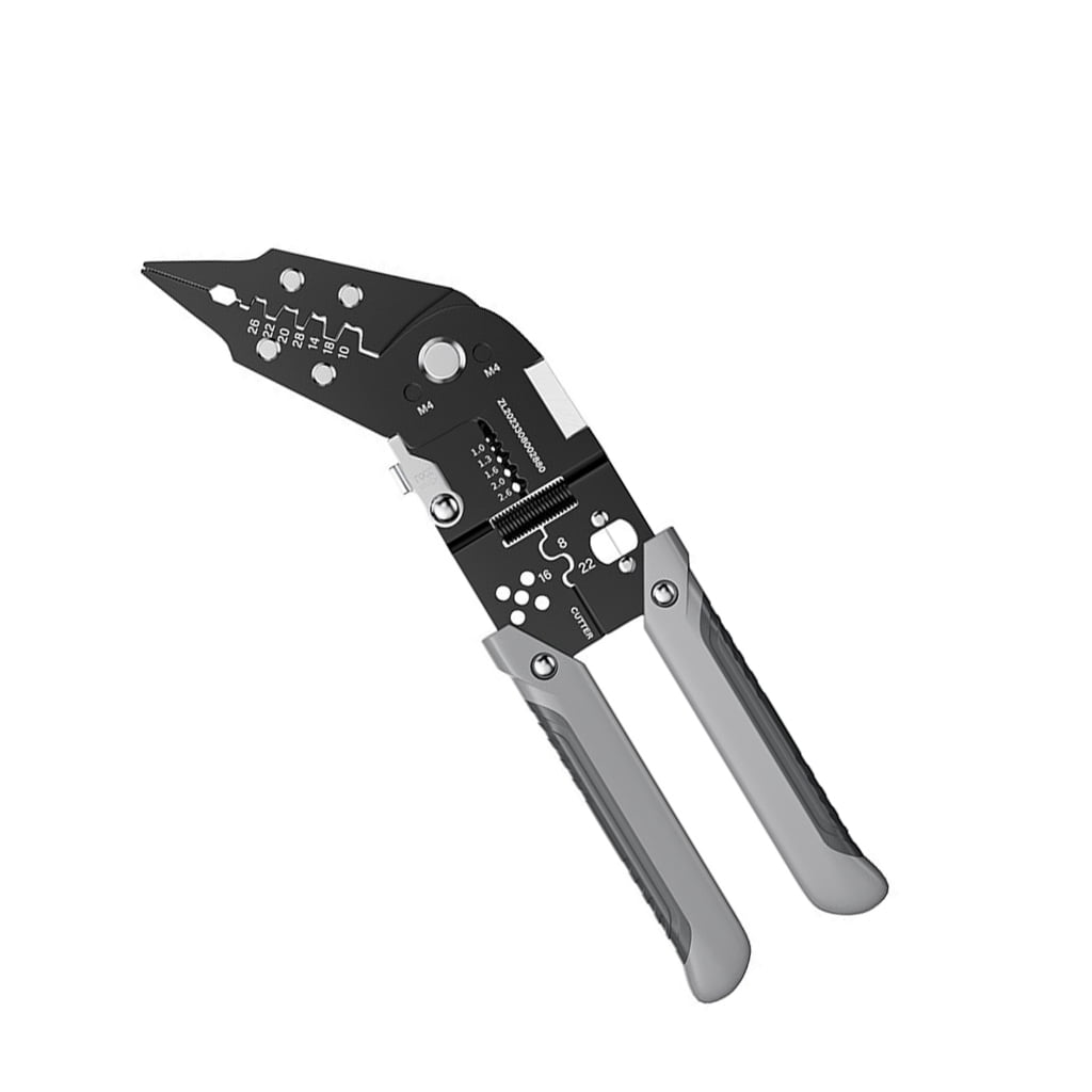 Ergonomic Wire Terminal Crimper with Safety Lock Multifunctional ...