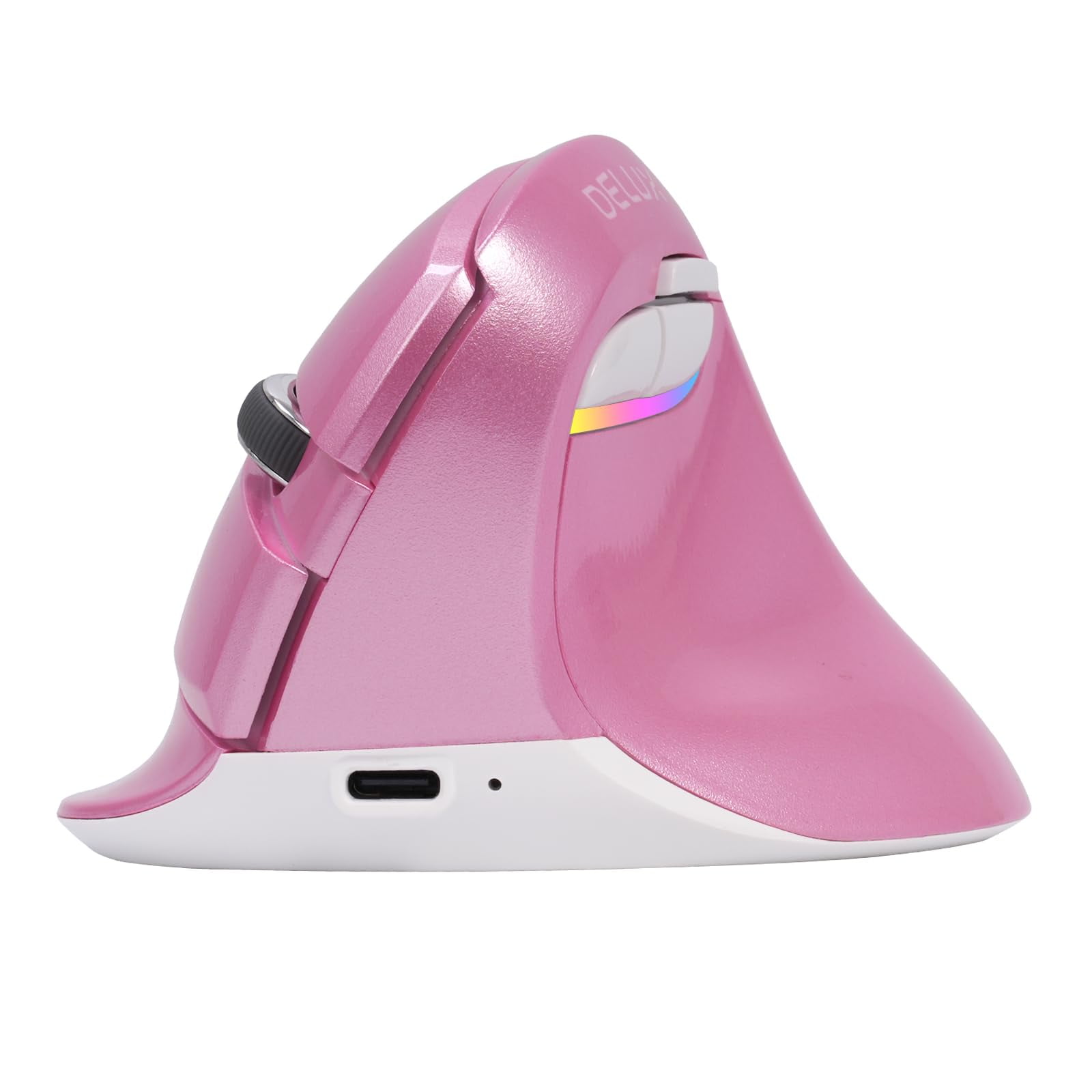 Ergonomic Wireless Mouse, Rechargeable Silent Vertical Mouse with BT 5. ...