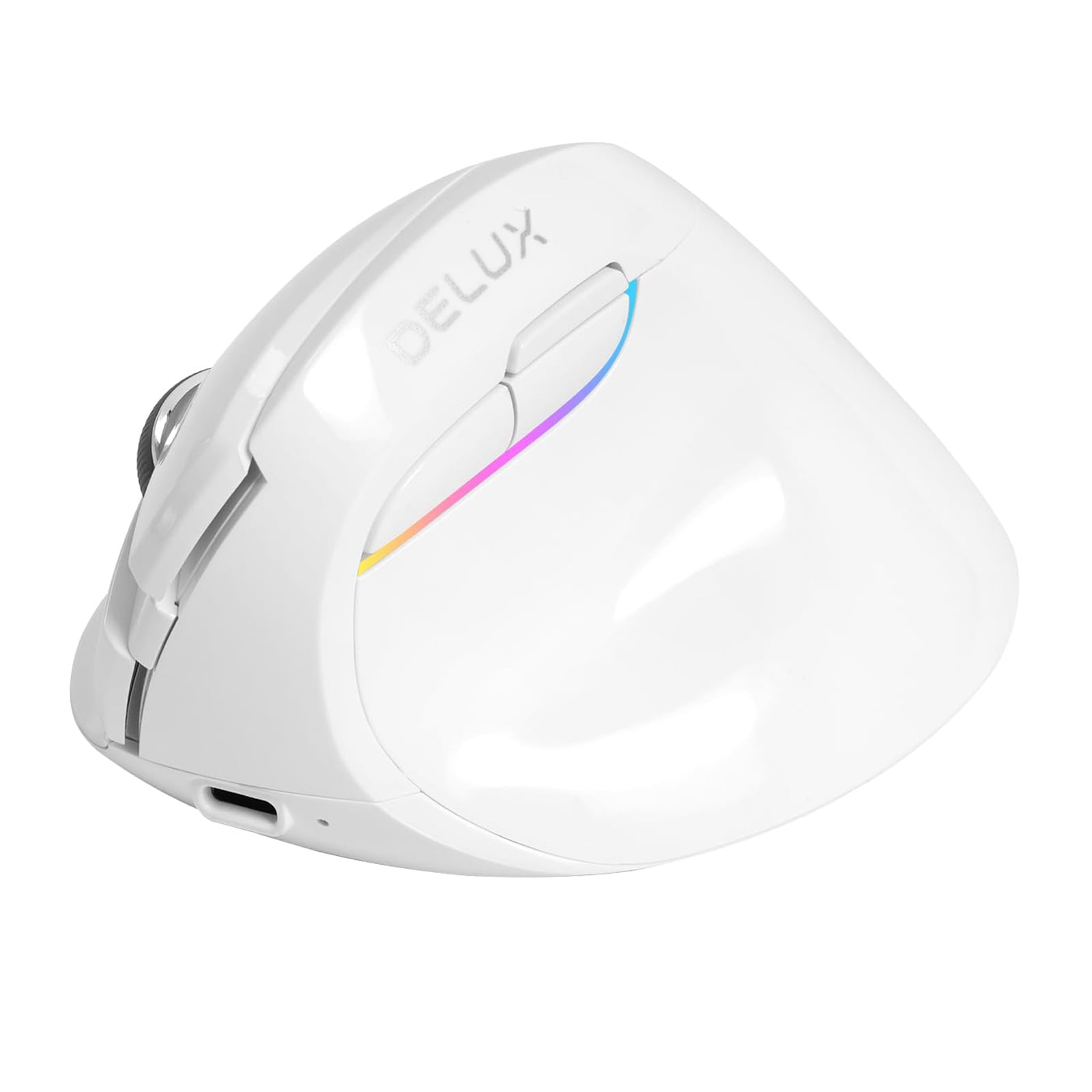 Ergonomic Wireless Mouse, Rechargeable Silent Vertical Mouse with BT 5. ...