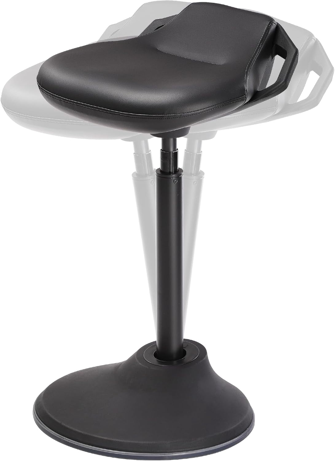 Ergonomic Wobble Stool, Height Adjustable Standing Desk Stool , Swivel ...