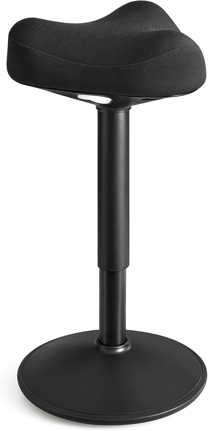 Ergonomic Wobble Stool Height Adjustable Standing Desk Stool Swivel ...